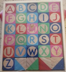 12963 Ankyo Wooden Alphabet Blocks – Lokotoys